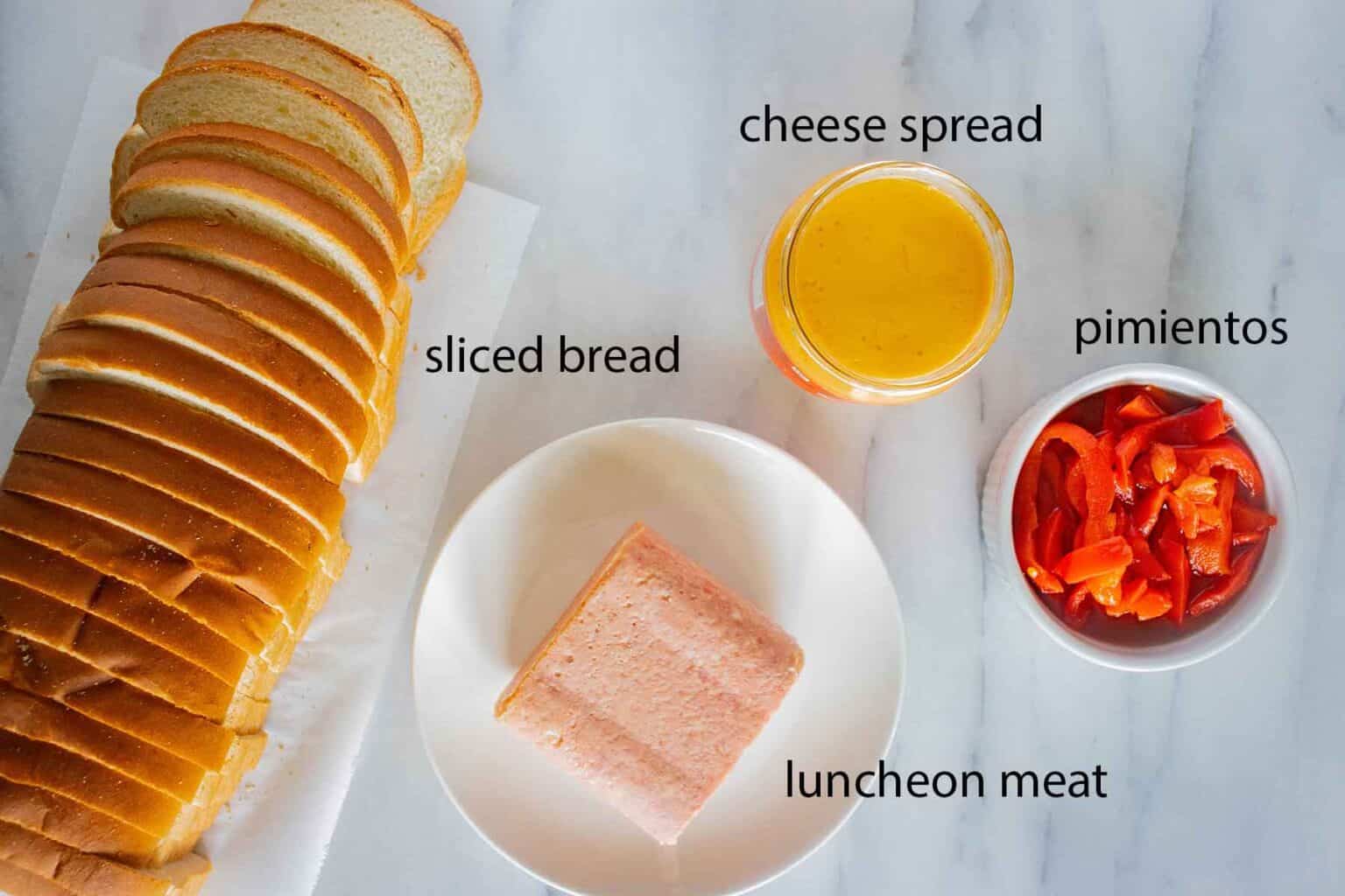 Sandwichitos de Mezcla (Party Sandwiches)- Food Metamorphosis