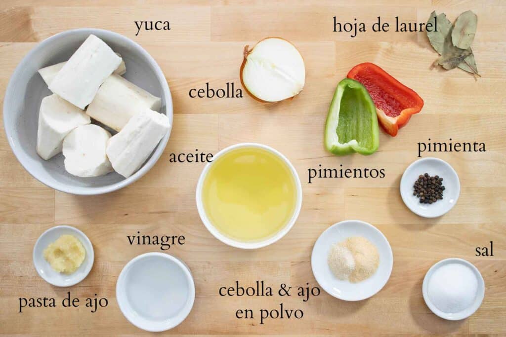 Yuca en Escabeche - Food Metamorphosis
