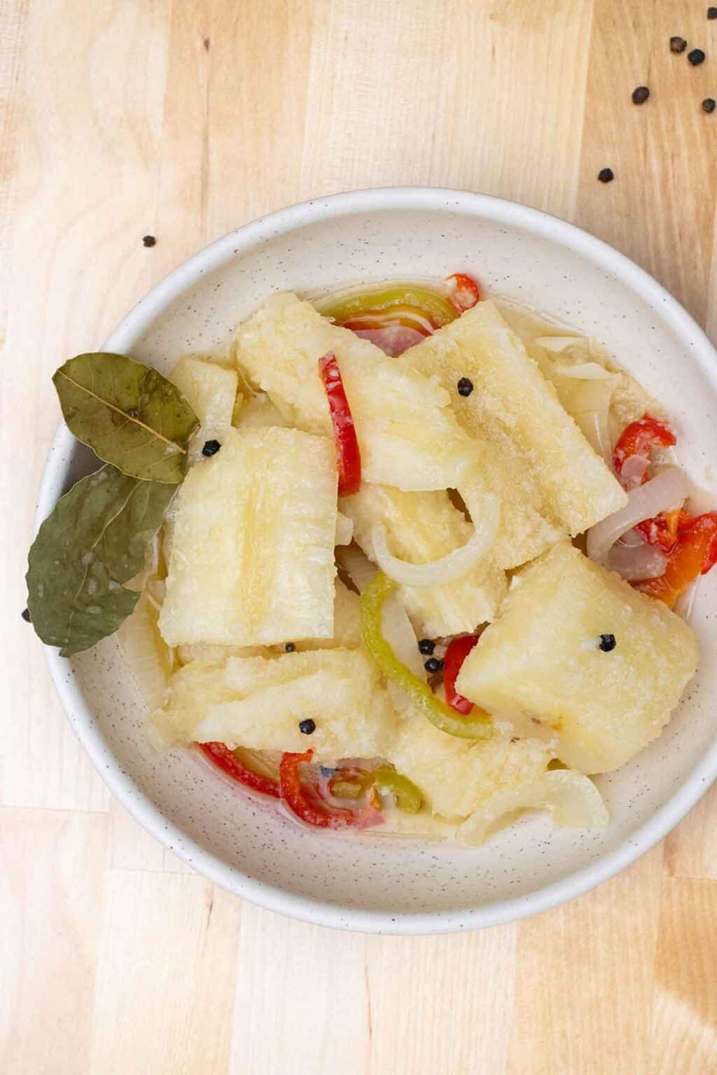 Yuca en Escabeche - Food Metamorphosis
