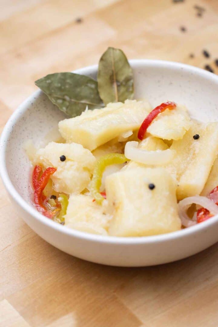 Yuca en Escabeche - Food Metamorphosis