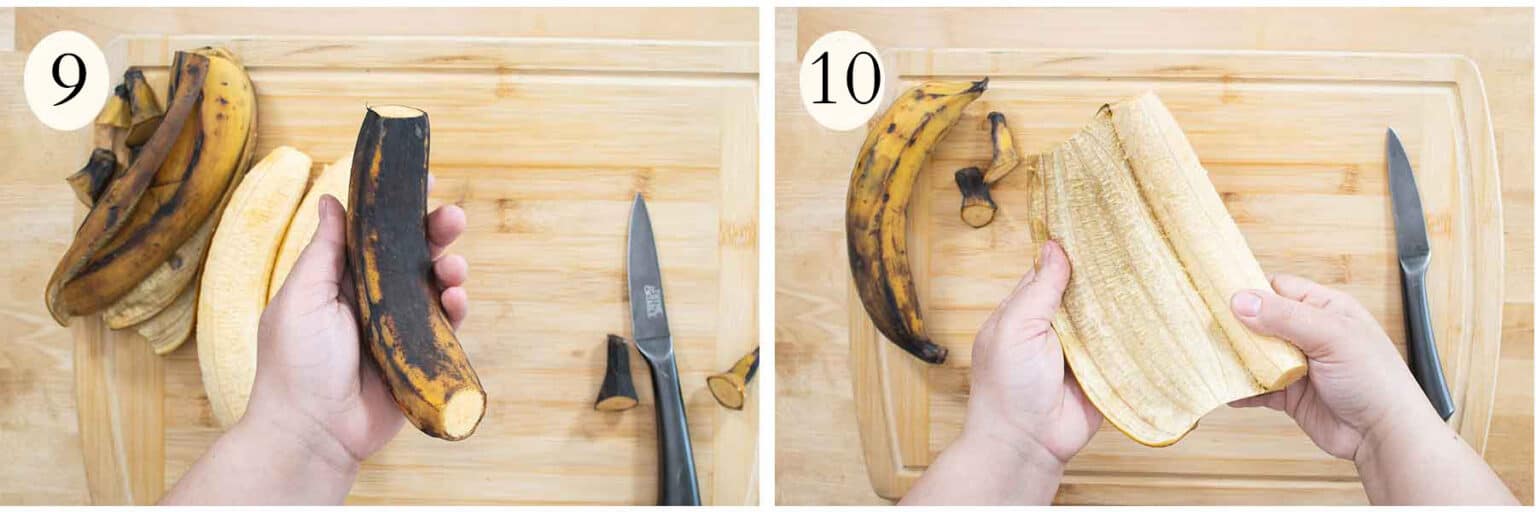Learn How to Peel a Plantain - Food Metamorphosis