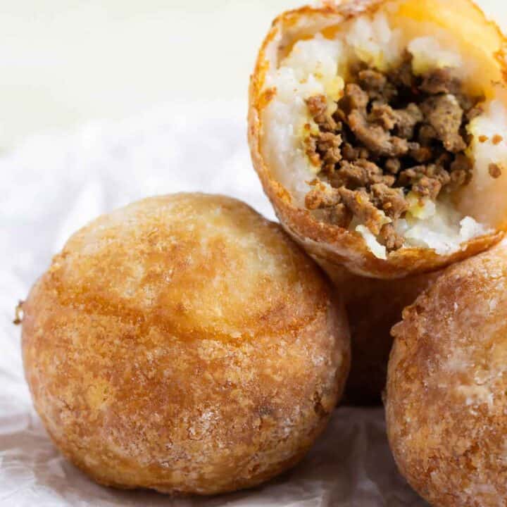 Rellenos De Papa (Puerto Rican stuffed Potato Balls)- Food Metamorphosis