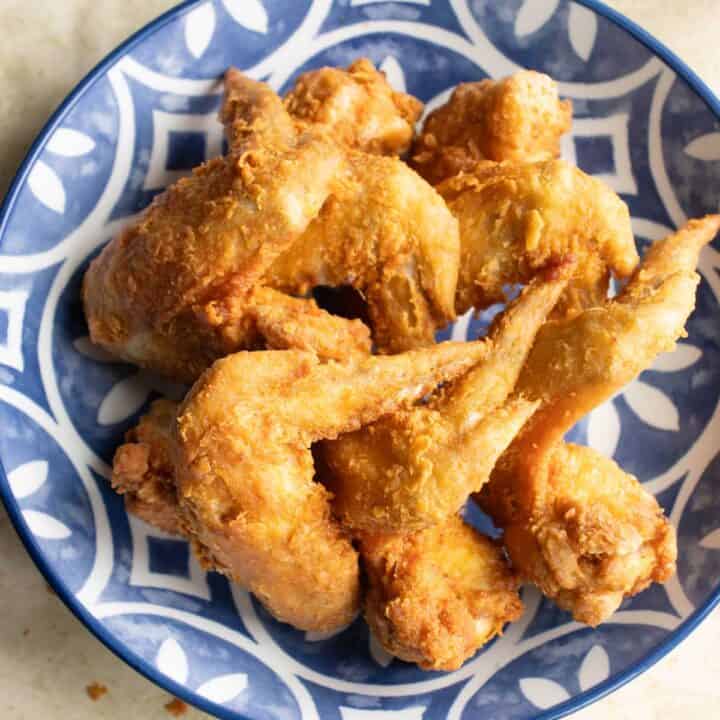 Crispy Chinese Fried Chicken Wings- Food Metamorphosis