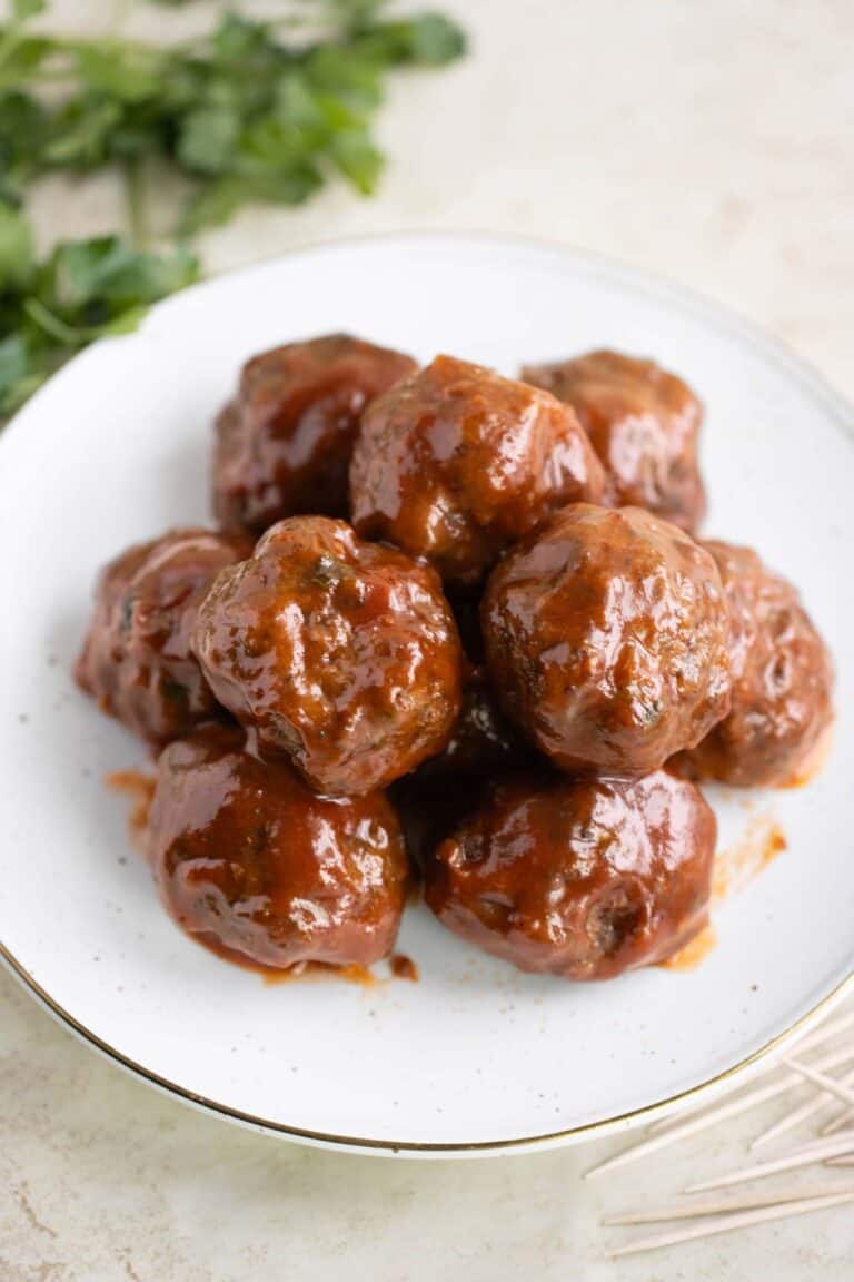 Guava Baby Shower Meatballs- Food Metamorphosis