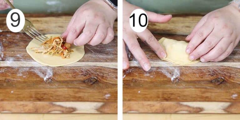 Pastelillos de Pollo (Chicken Empanadas)- Food Metamorphosis